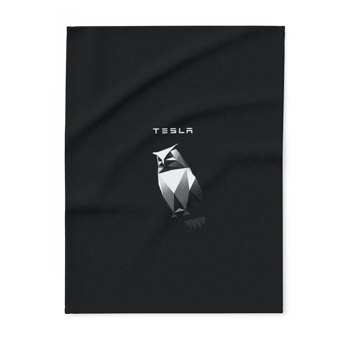 Tesla Cybertruck Owl Arctic Fleece Blanket - Etsy