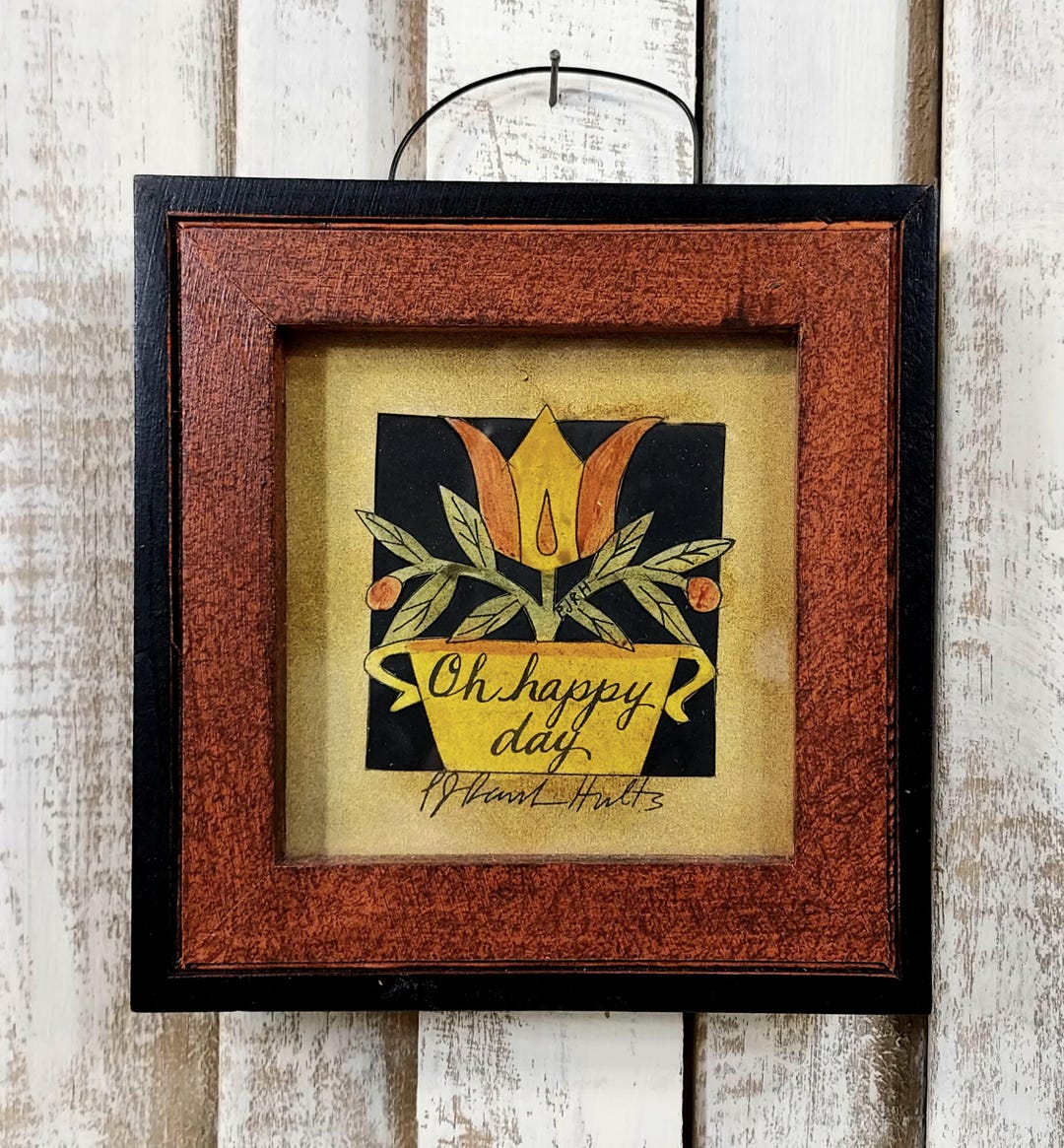 Original PJ Hults Art * Folk Art * Paper Cutting - Etsy