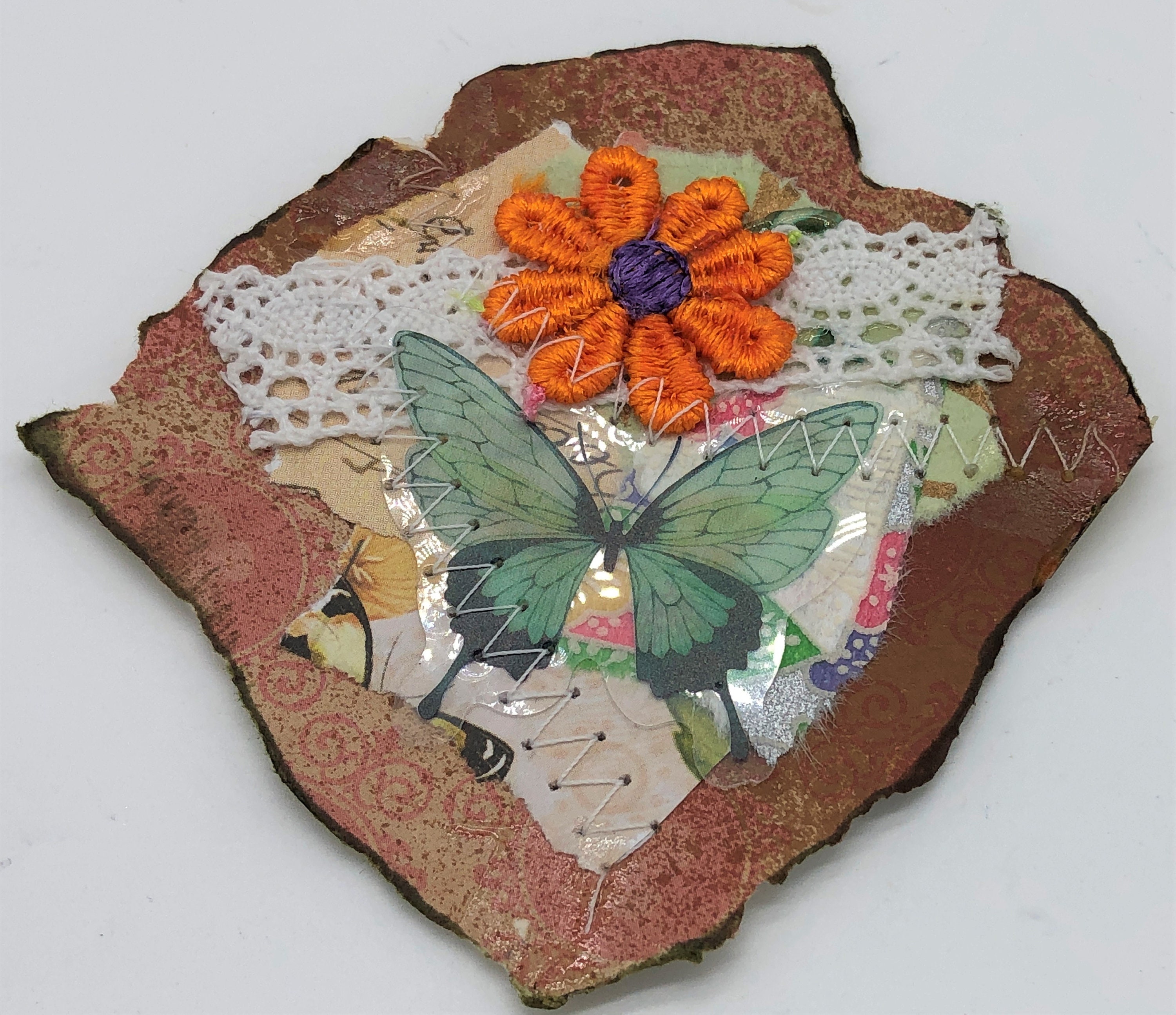 Set of 4 Junk Journal Clusters, Junk Journal Embellishments or ...