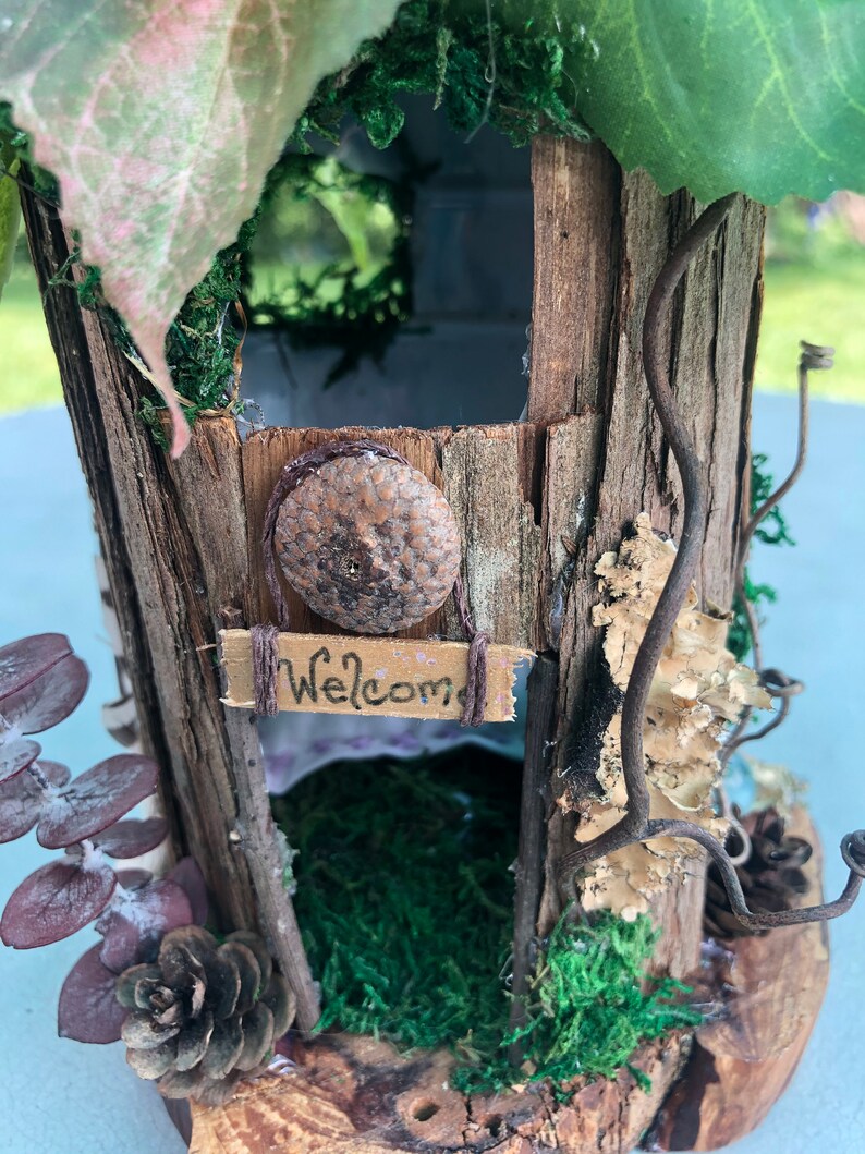 Fairy, Fairy House, Woodland Home, Fairy Cottage, Natural Elements ...