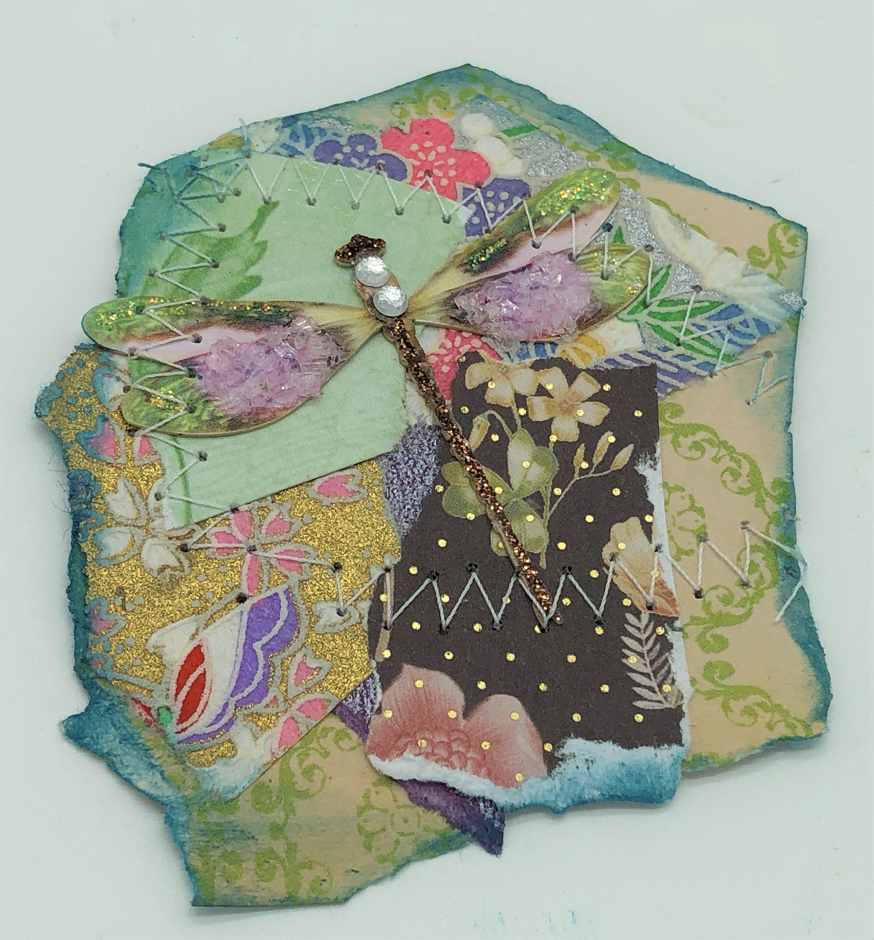 Set of 4 Junk Journal Clusters, Junk Journal Embellishments or ...