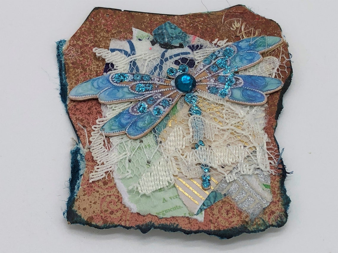 Set of 4 Junk Journal Clusters, Junk Journal Embellishments or ...