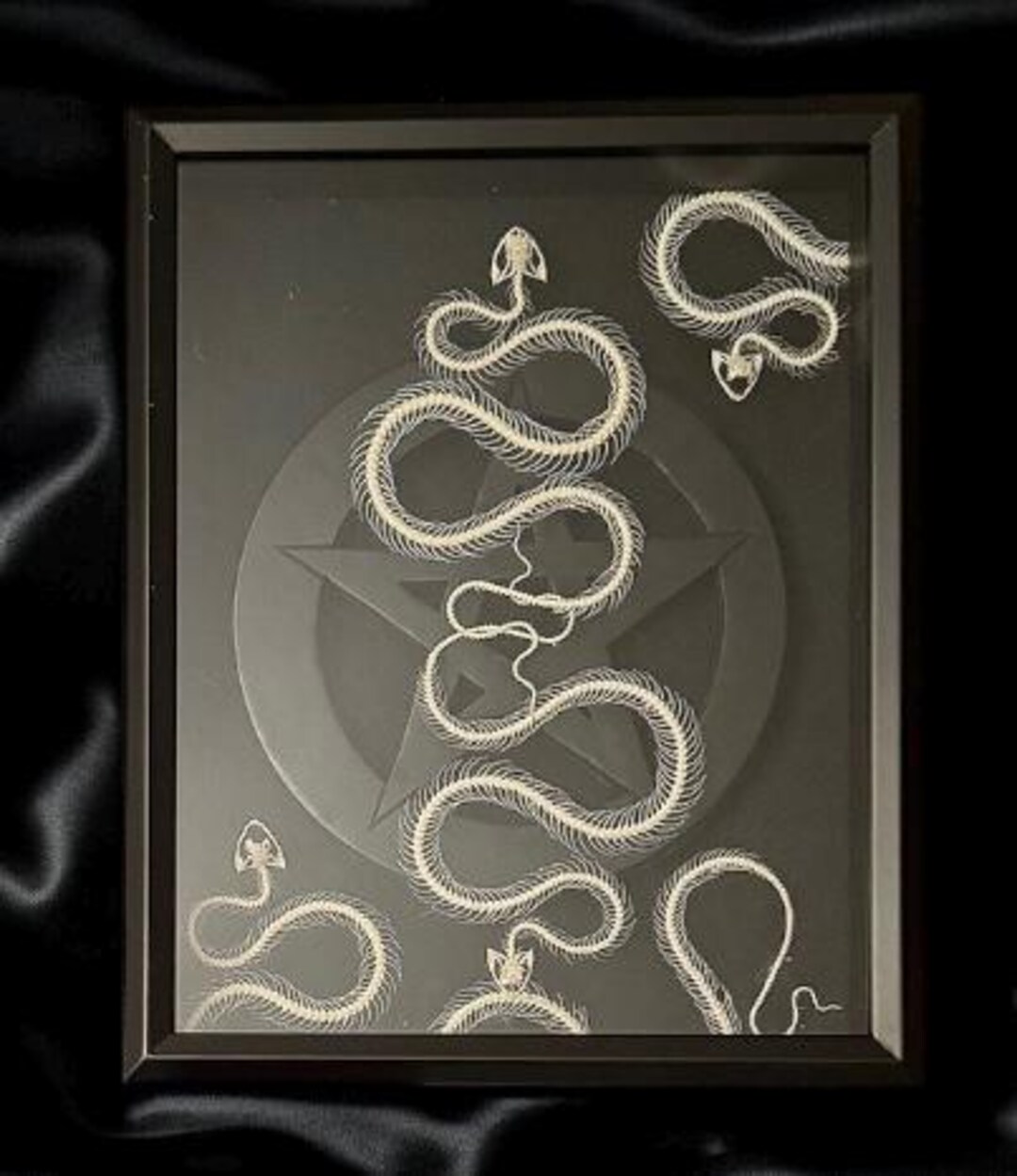 Art Piece - as Above so Below - Triple Snake - Witch - Wicca - Wiccan ...
