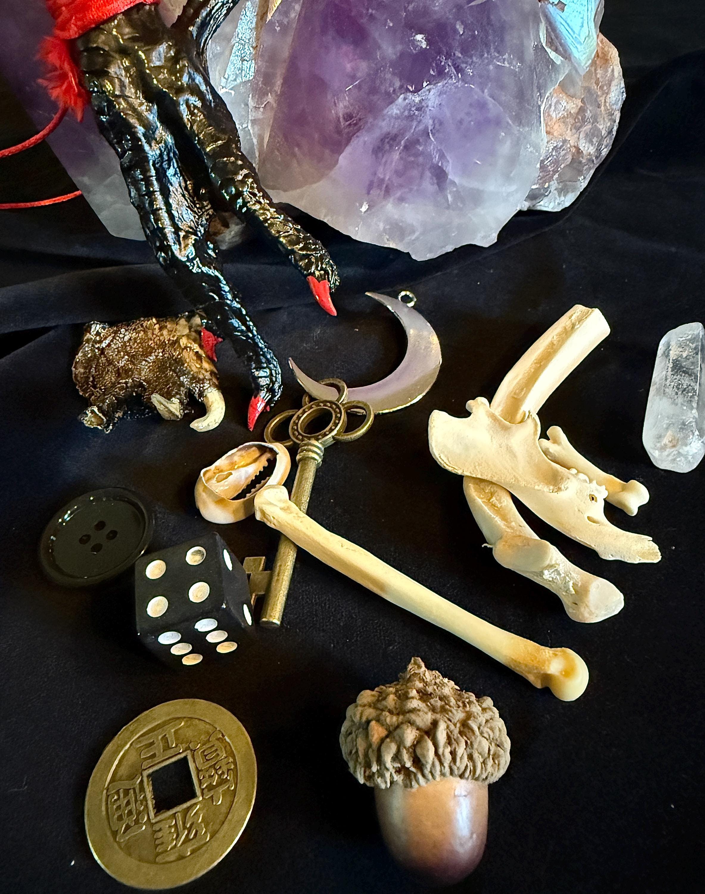 Bone Throwing Divination Kit – Bone Kit – Osteomancy- Divination ...
