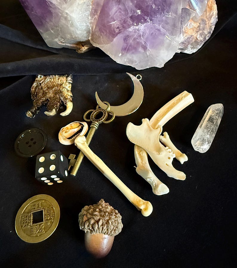 Bone Throwing Divination Kit – Bone Kit – Osteomancy- Divination ...