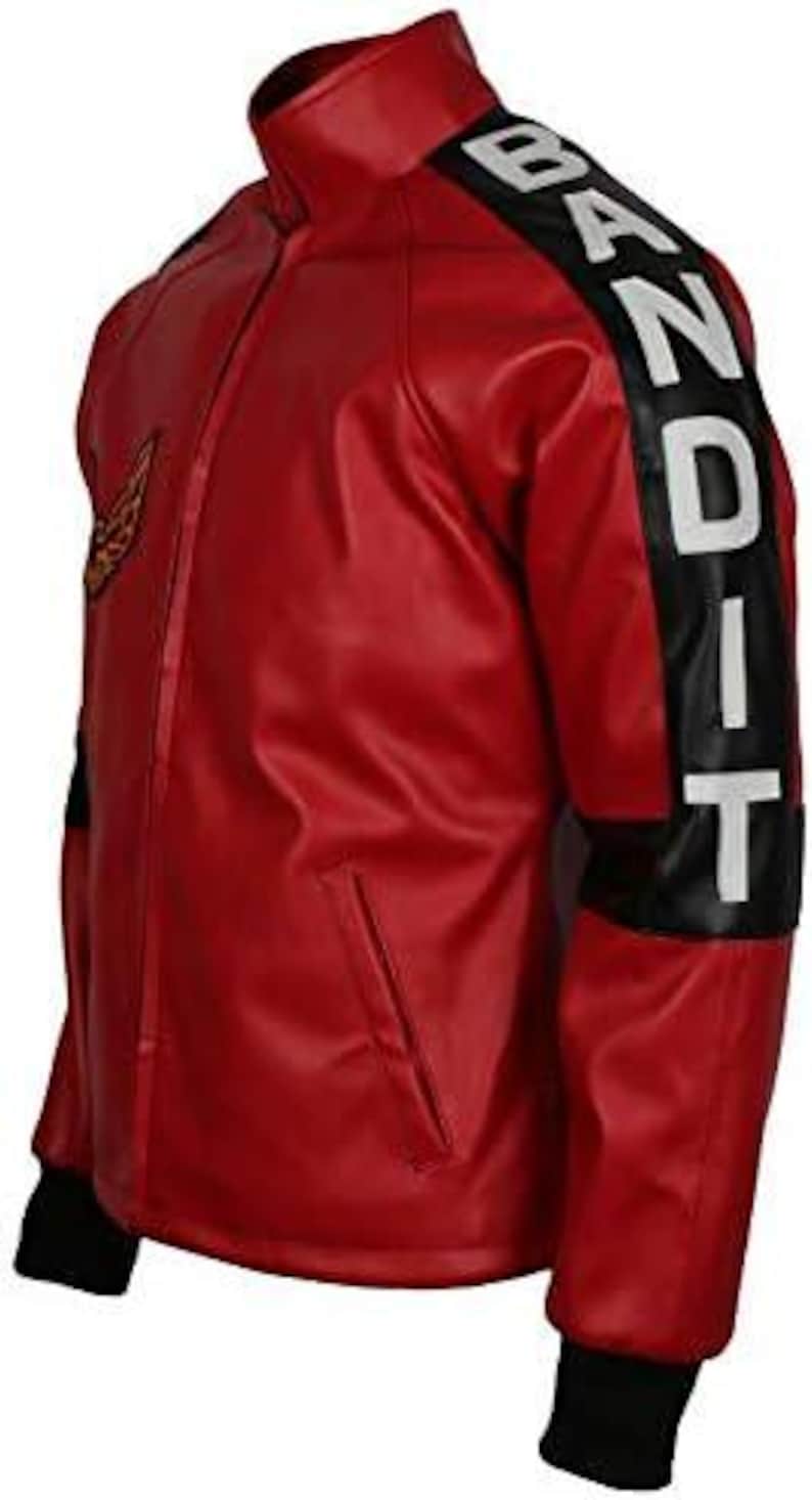 Men's Burt Reynolds Smokey and the Bandit Out Cosplay Movie Outfit Red ...