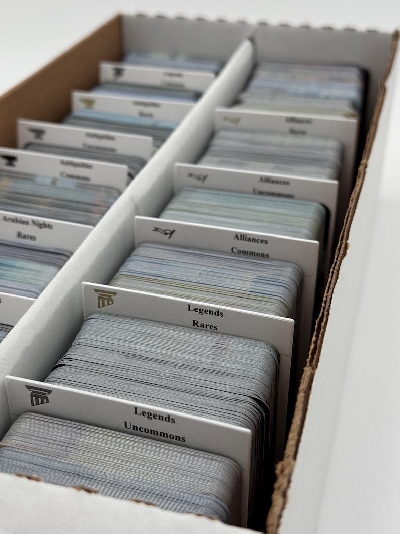 700+ Magic the Gathering Dividers & Labels for Every Major Set With ...