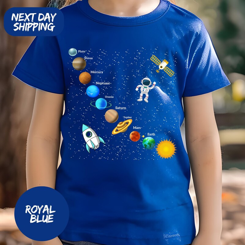 Solar System Shirt - Etsy