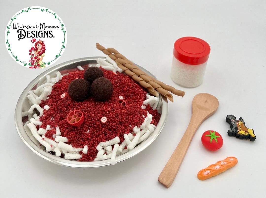 Tony’s Spaghetti Sensory Kit - Etsy