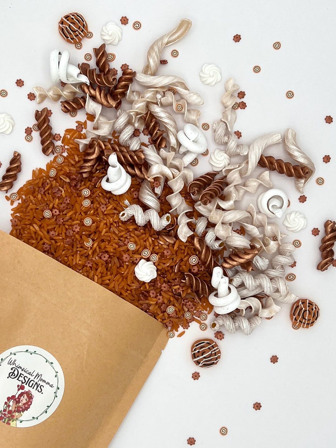 Sweet Cinnamon Swirl Sensory Filler - Scented - Etsy
