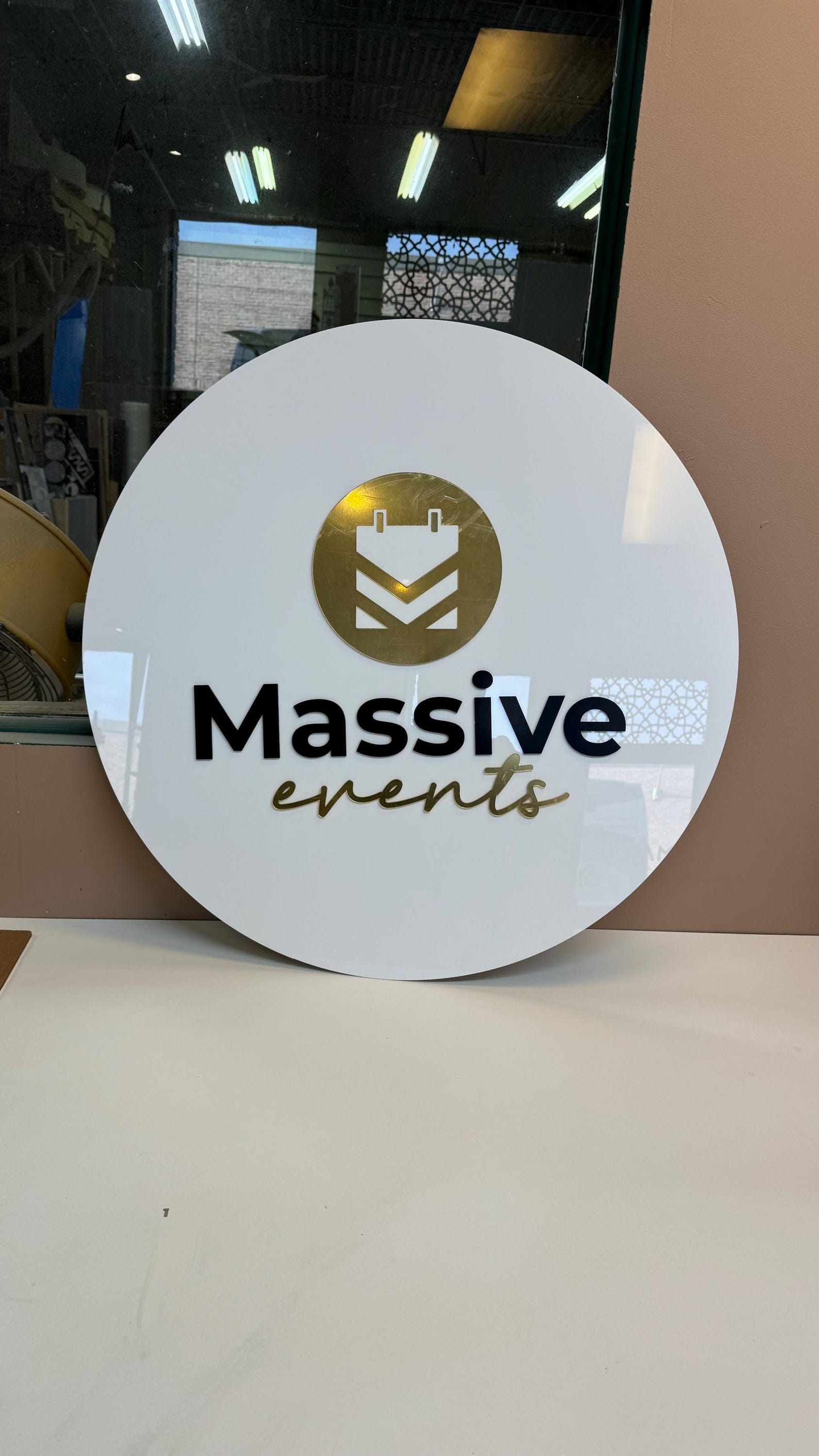 Personalized Acrylic Business Signs | Modern Commercial Designs - Etsy