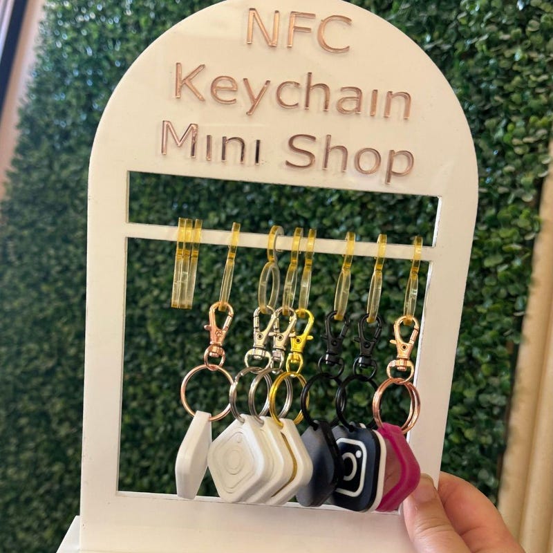 Nfc Keychain - Etsy