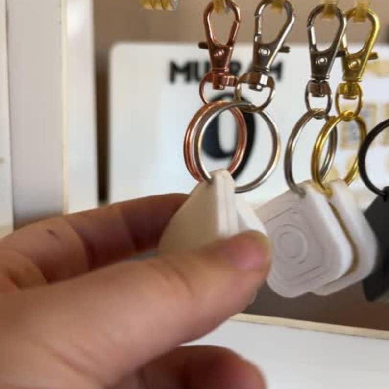 Social Media Keychain, Instagram Keychain, NFC Keychain, Near-field ...