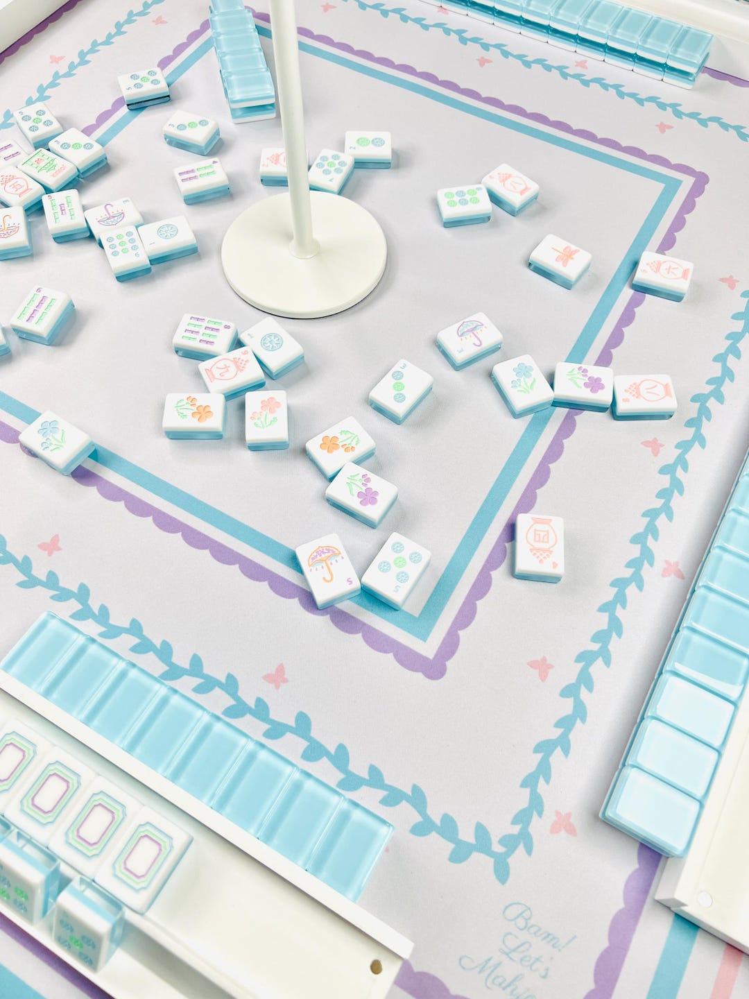 Mahjong Tiles Garden Party and Matching Neoprene Mat - Etsy