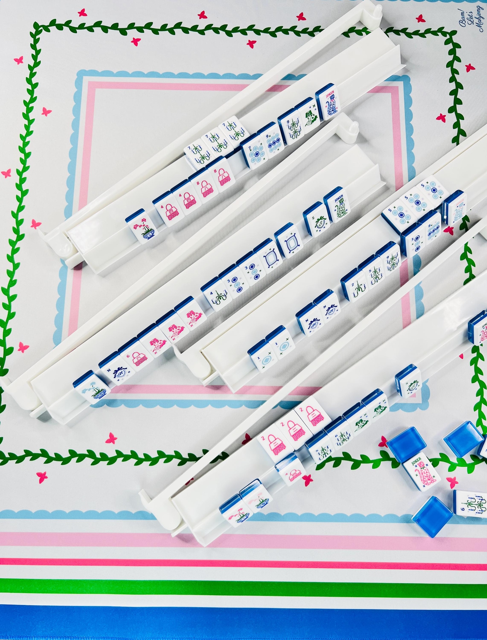 Mahjong Acrylic Racks - Etsy