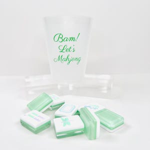 Mahjong Frosted Flex Cups - Etsy