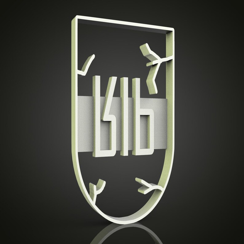 3D Shield Emblem STL Model for CNC Router Aspire, Artcam, Custom Decor ...