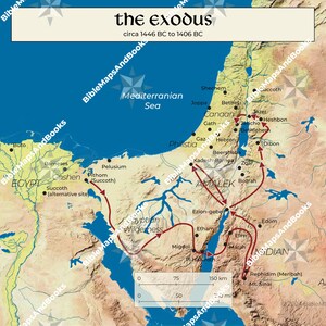 Annotated Bible Map Collection | Old & New Testament (PDF Download) - Etsy