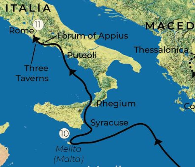 The Conversion & Ministry of Paul the Apostle | Bible Map Digital ...