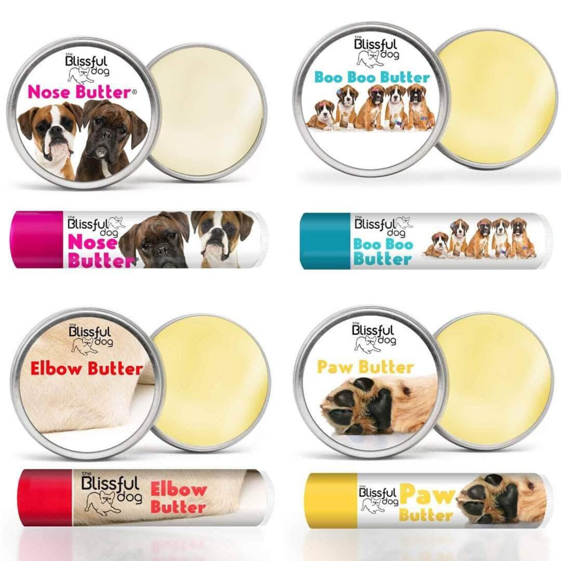 Boxer Duo Essential Care Combo Handcrafted Balms for Dry Dog - Etsy