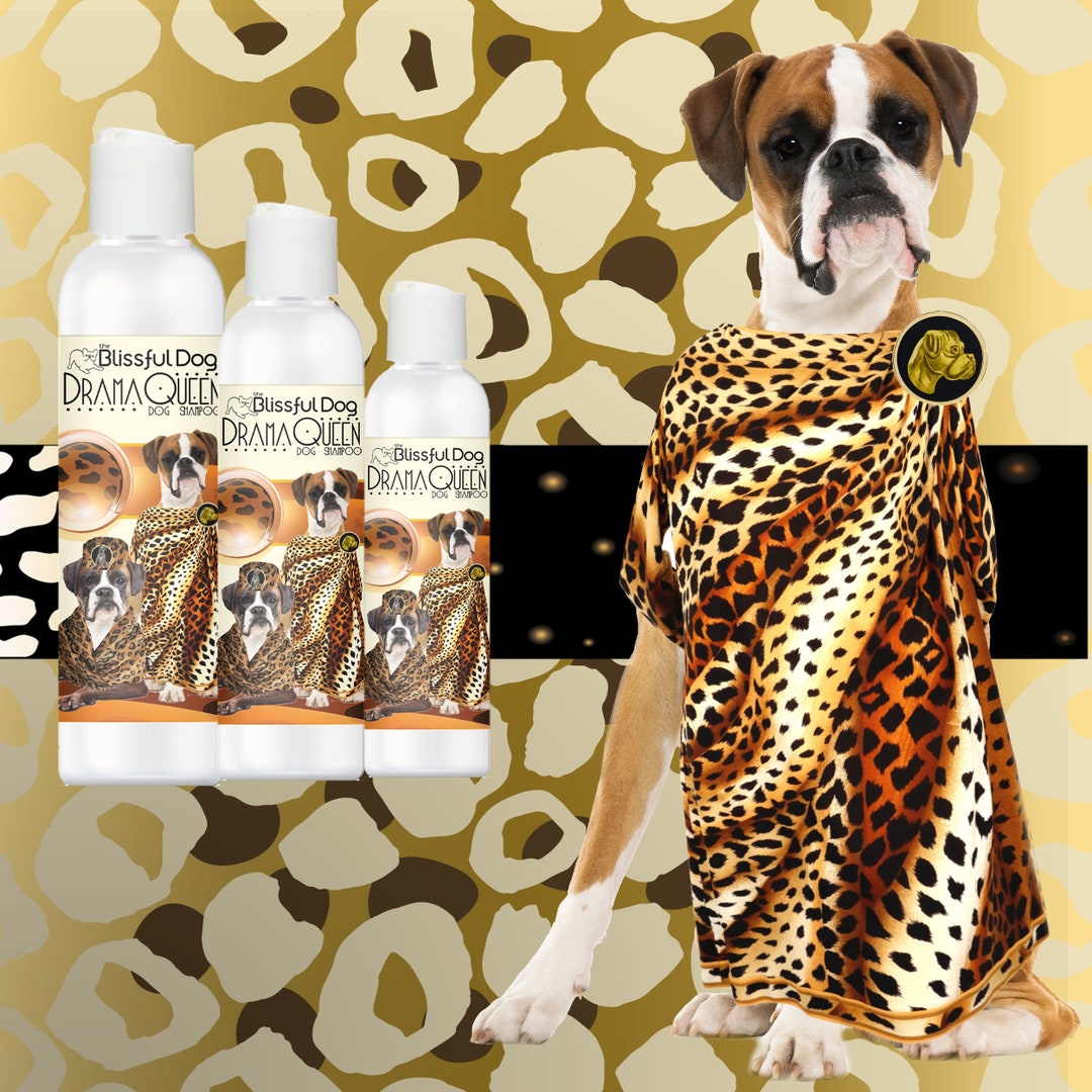 Boxer Rich Bitch or G-rated Drama Queen (or King) Dog Shampoo and Soap ...