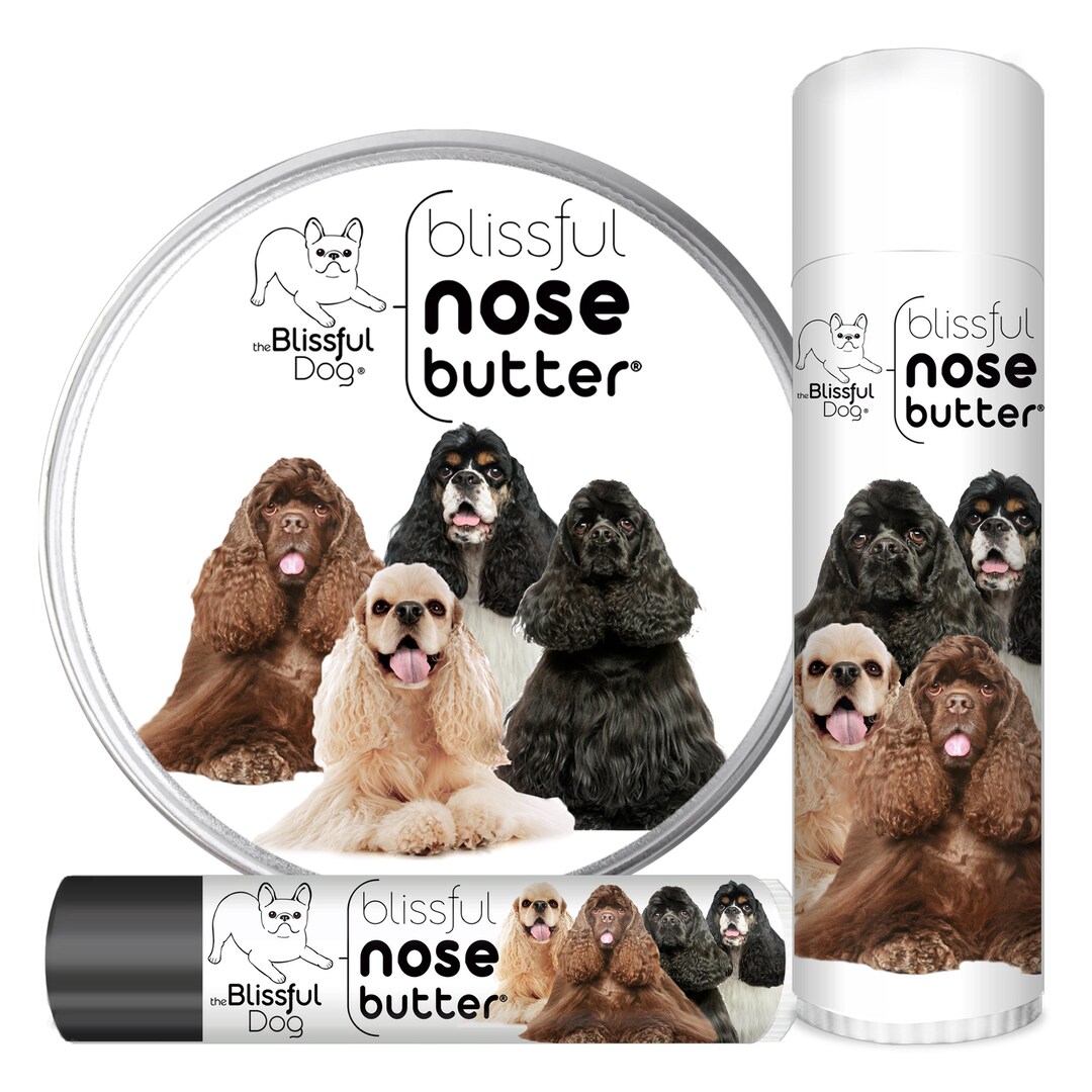 Cocker Spaniel Nose Butter® Handcrafted in Minnesota Using All Natural ...