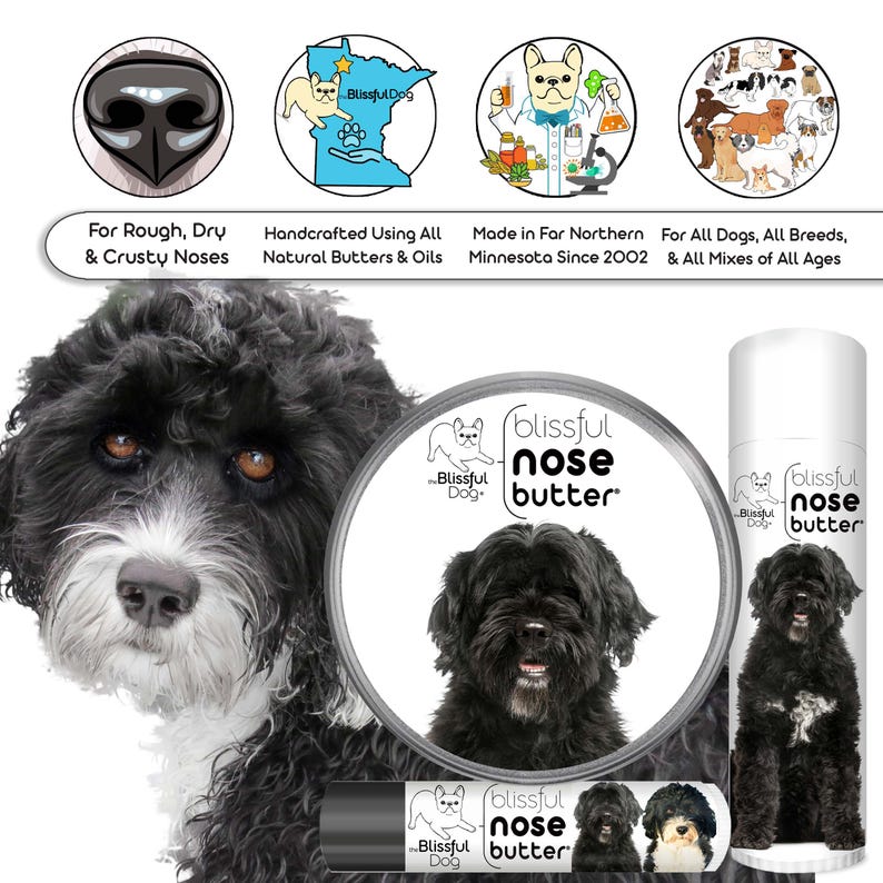 Portuguese Water Dog Nose Butter® Handcrafted in Minnesota Using All ...