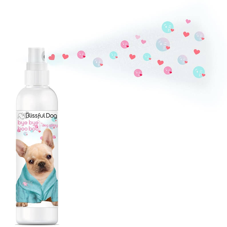 Blissfully Clean Dogs BYE BYE Boo Boo Dog Spray Gentle Herbal - Etsy