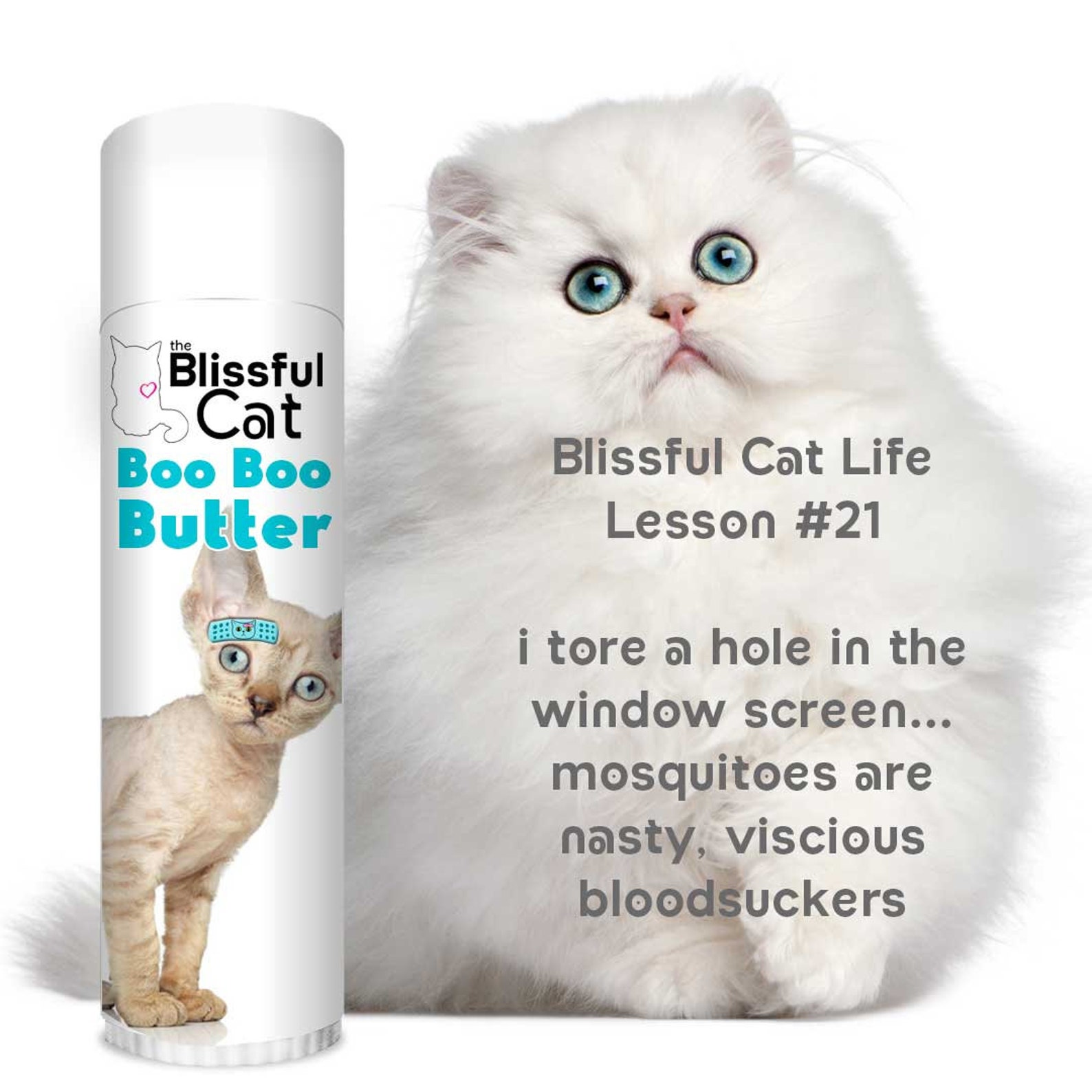 The Blissful Cat Boo Boo Butter All Natural Handcrafted Herbal | Etsy