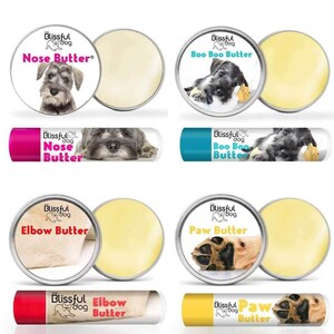 Schnauzer Essential Care Combo Handcrafted Balms for Dry Dog Noses ...