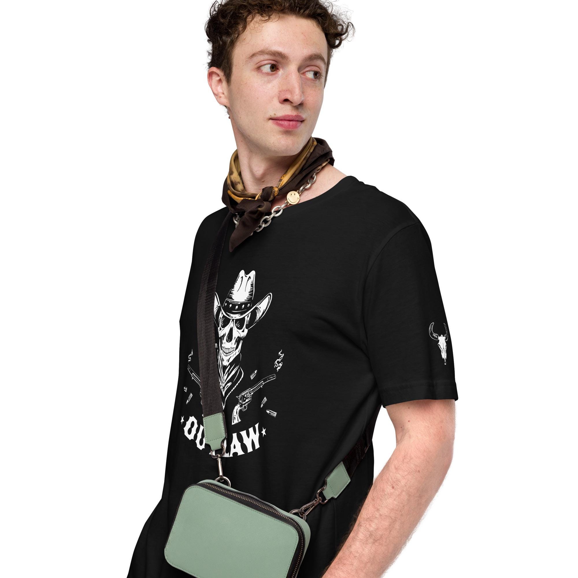 Gothic Western Outlaw - Unisex T-shirt - Etsy