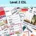 ESL Level 2 Vocabulary and Grammar Cards - VIPKID, Etc. - Etsy Canada