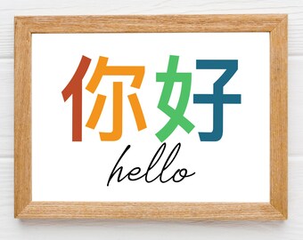 Educational Reference Map of China Pastel Colors Handmade With Numbered ...