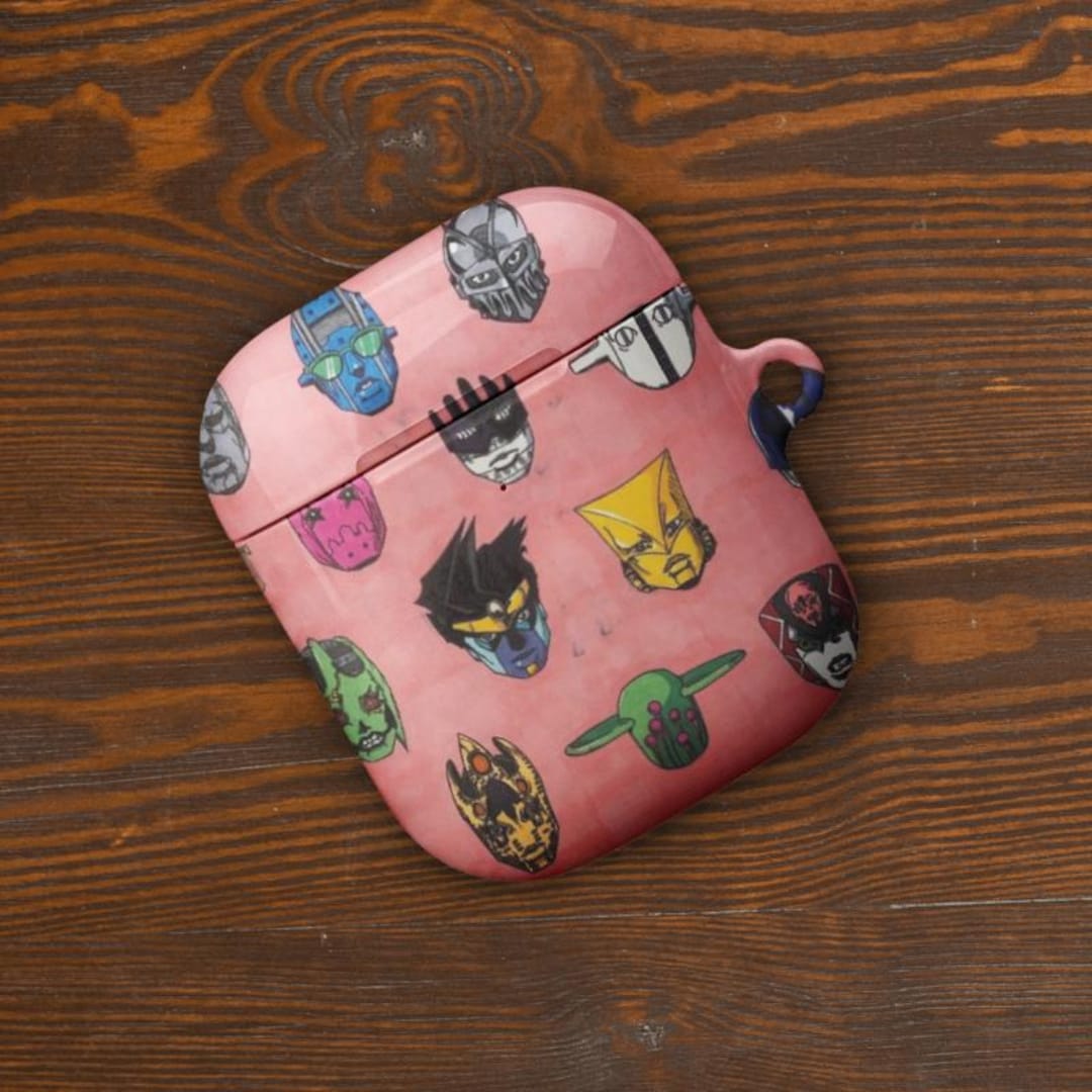 AirPod Cases, Jojo Stand Heads Jjba Inspired Steel Ball Run Cute ...