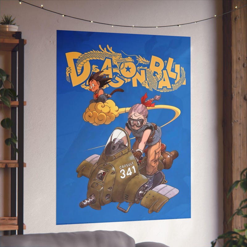 Dragon Ball Z Room Decor - Etsy