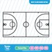 Basketball Court SVG Files | Basketball Cut Files | Basketball Court ...