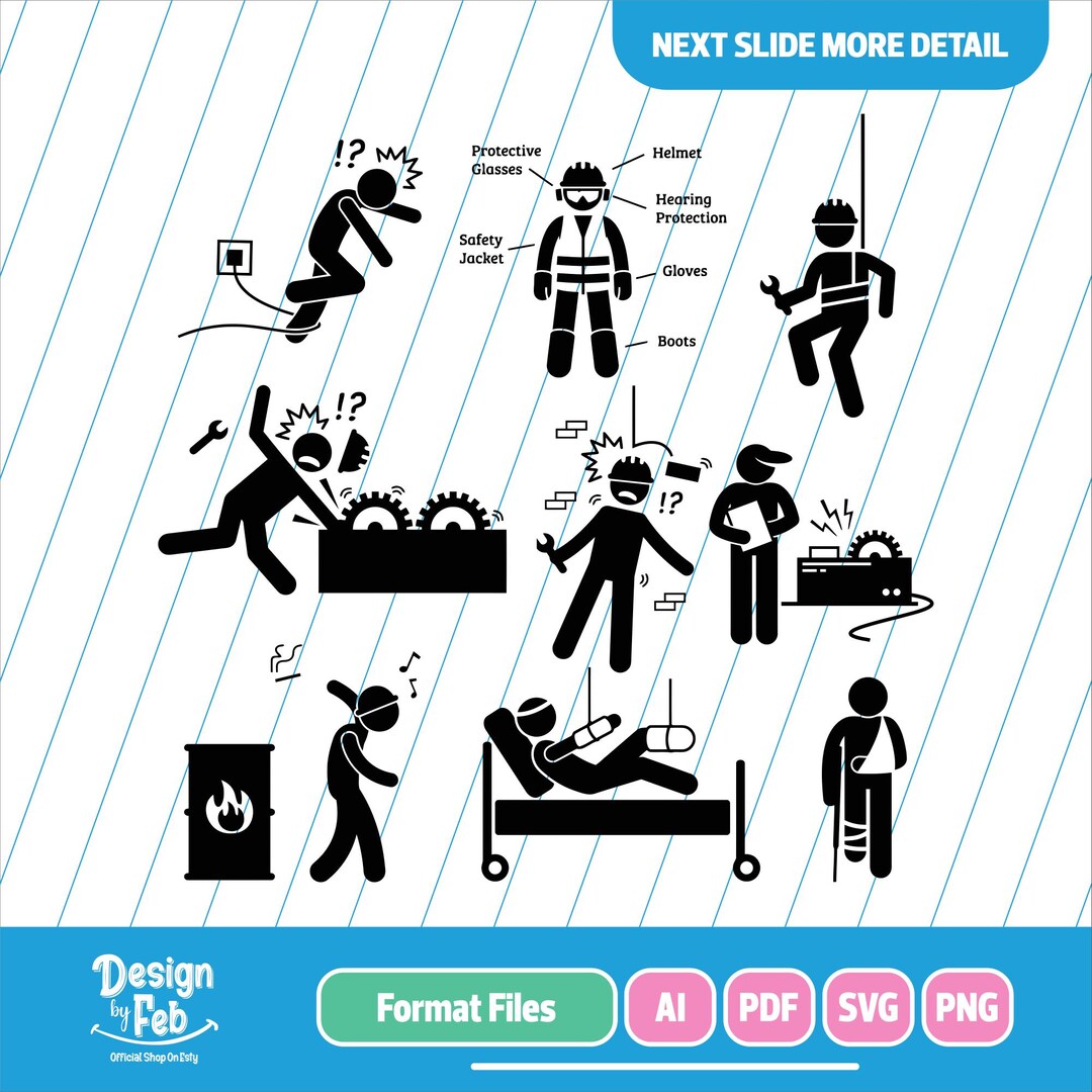 Occupational Safety Health Worker Accident Hazard Injury Protection ...