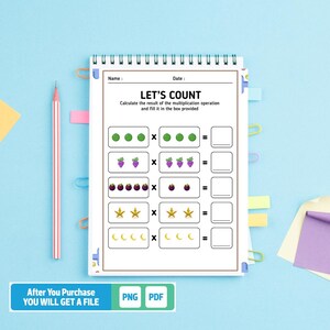 Worksheet Let's Learn to Count for Kid, Counting Worksheets for Kids ...
