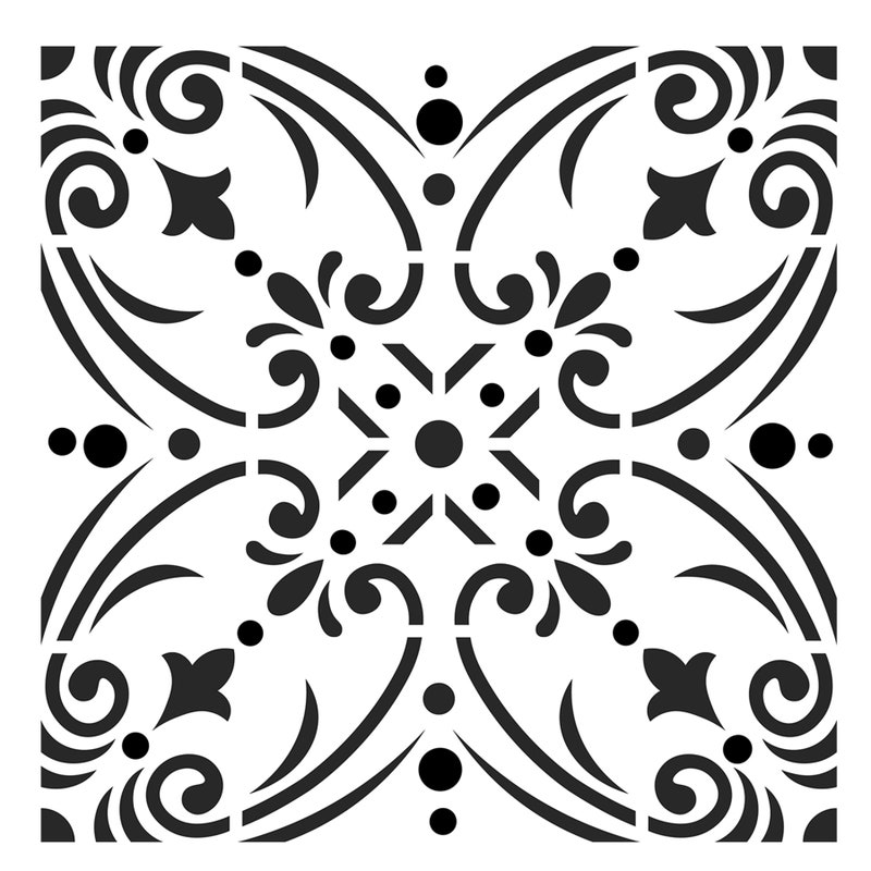 12 X 12 Stencil - Etsy