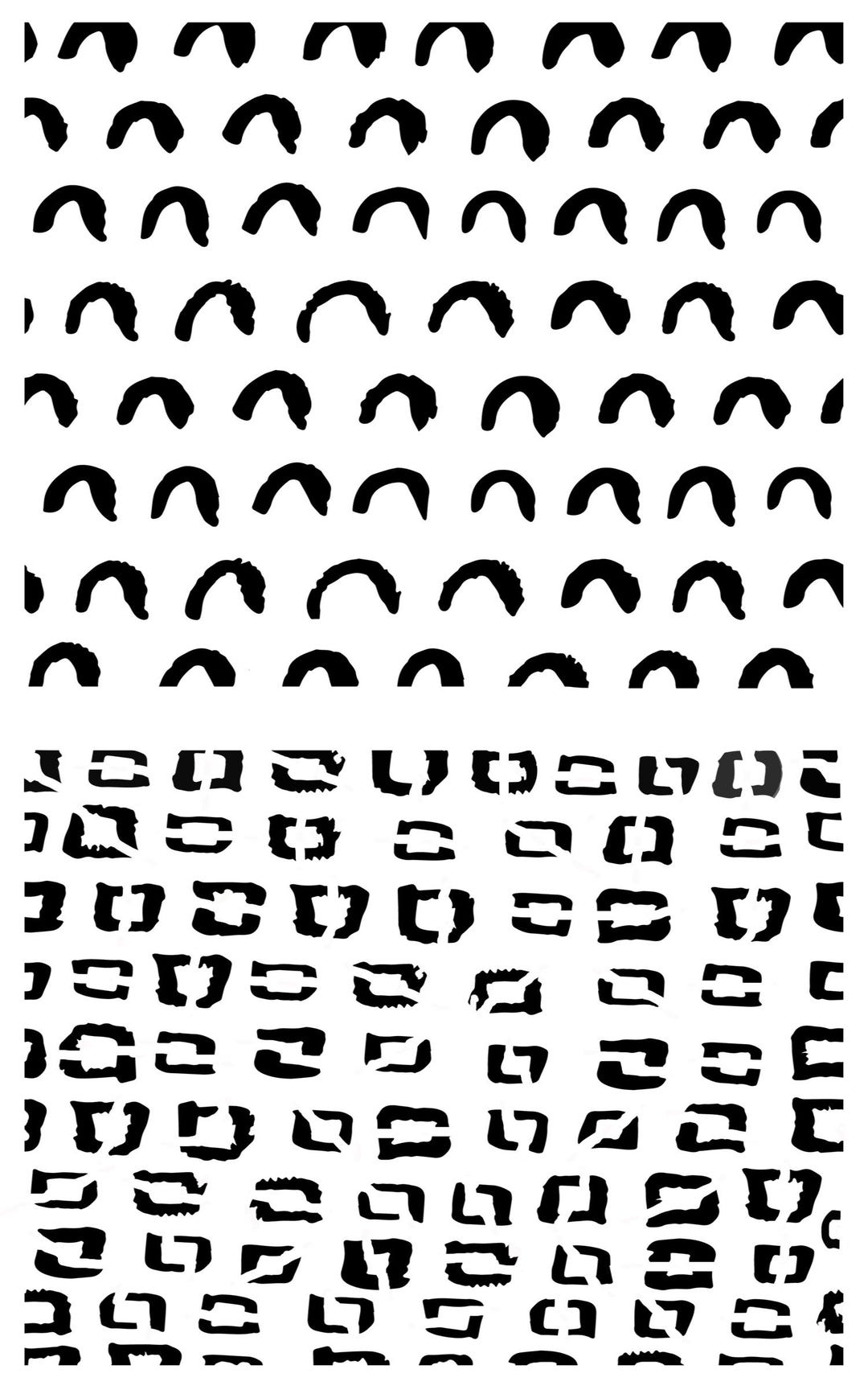 Scribble Marks 7 5x8 Stencil, Crafting, Baking, Kids, Journaling, Art ...