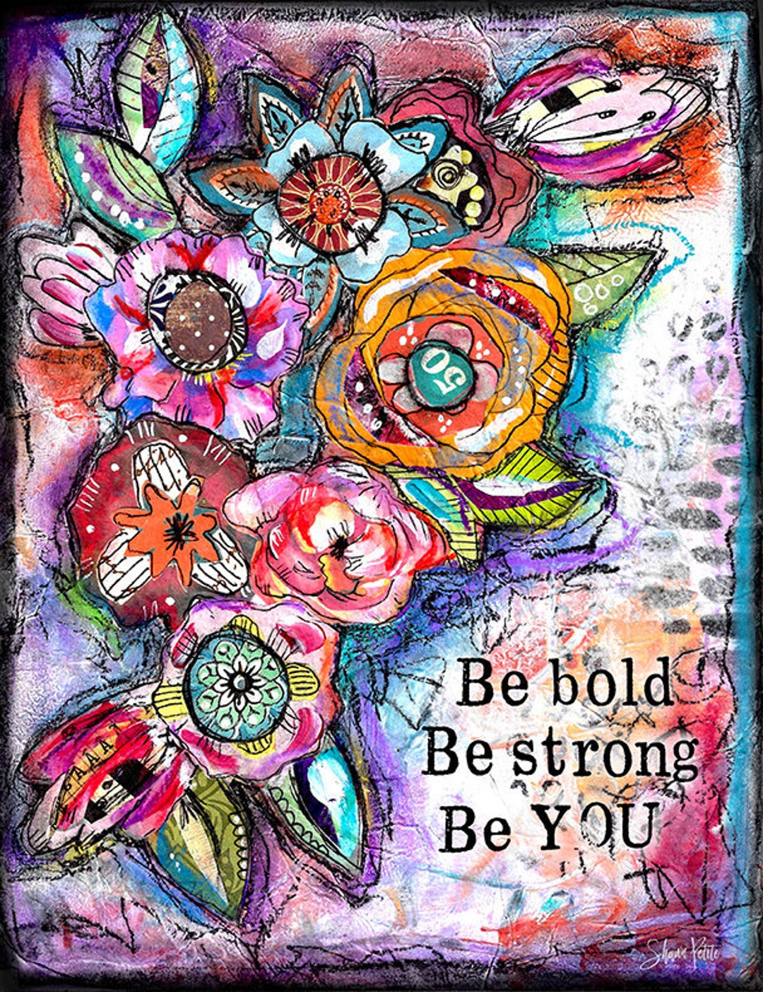 Be Bold Be Strong Be You Digital Download Shawn Petite - Etsy