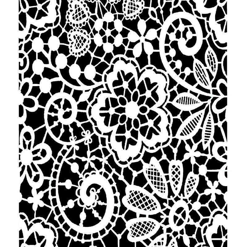 Lace Cake Stencil - Etsy