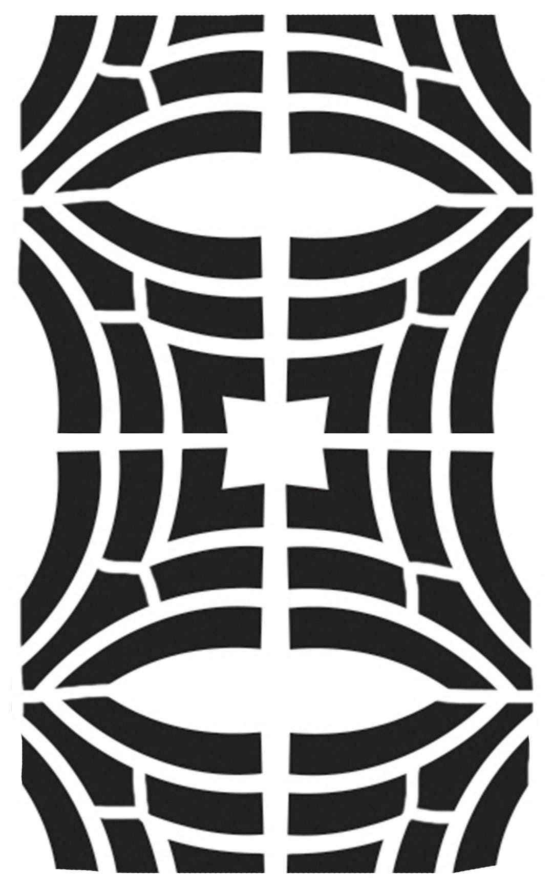 Geo Cross 4 5x8 Stencil, Crafting, Baking, Kids, Journaling, Art ...