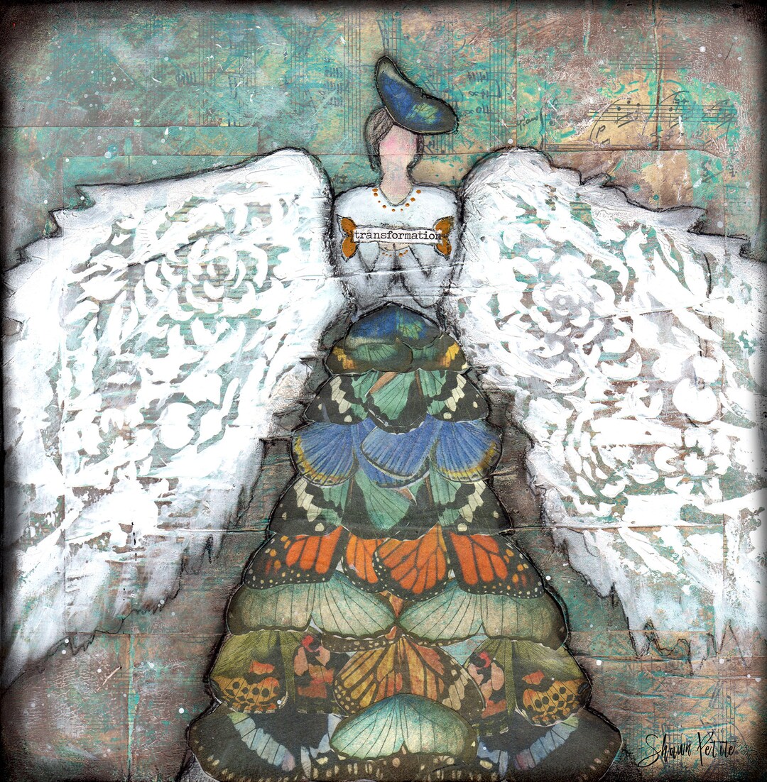 Angel of Transformation, Print to Be Framed (PTBF), Shawn Petite, Wall ...