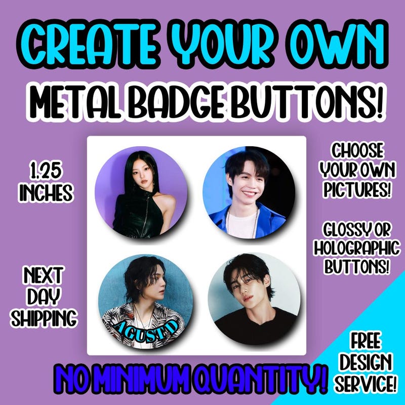 Kpop Enamel Pins - Etsy