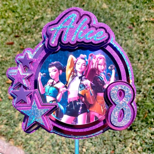 Kpop Cake Topper 7 - Etsy