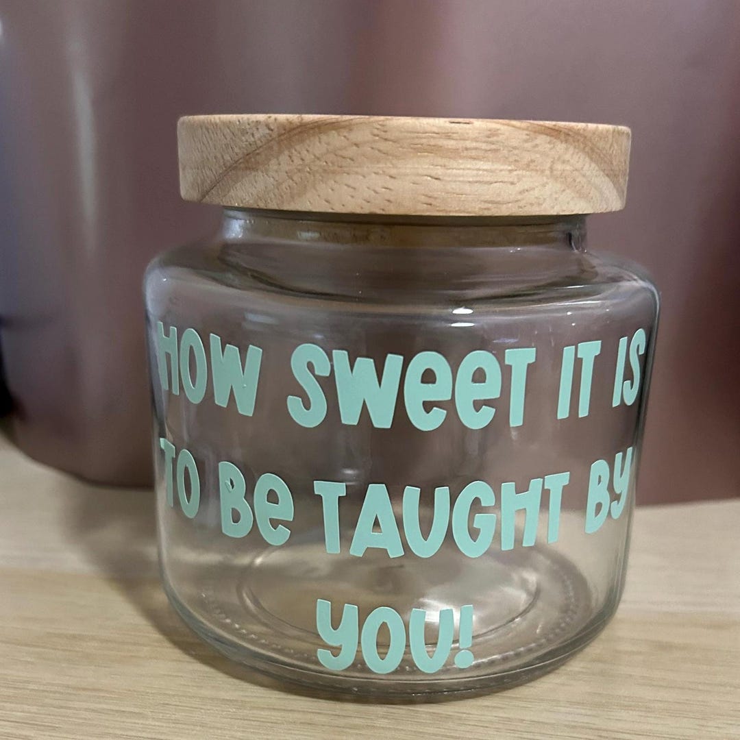 Lolly Jars Teacher Gift - Etsy