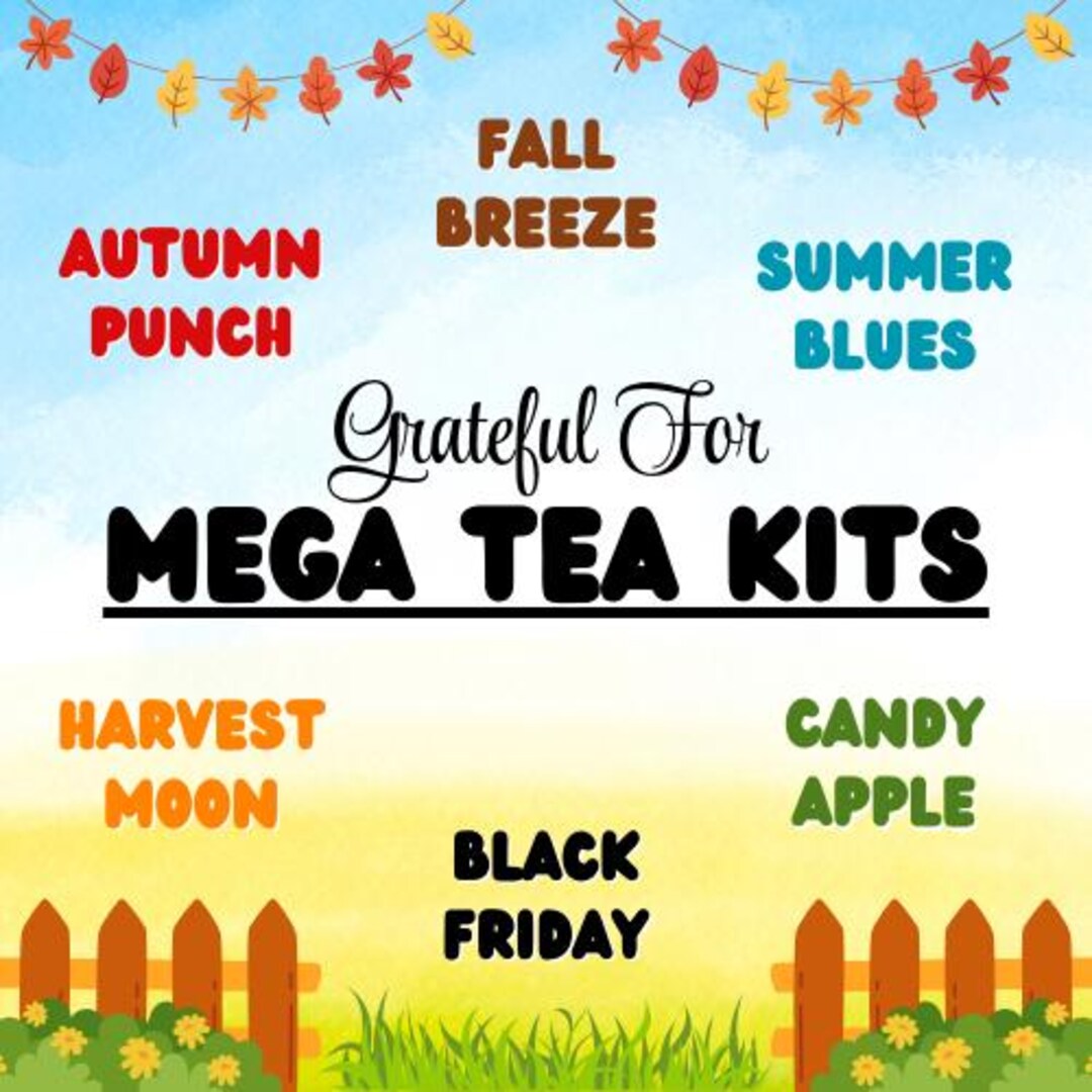 Fall Inspired Mega Tea Kits - Etsy