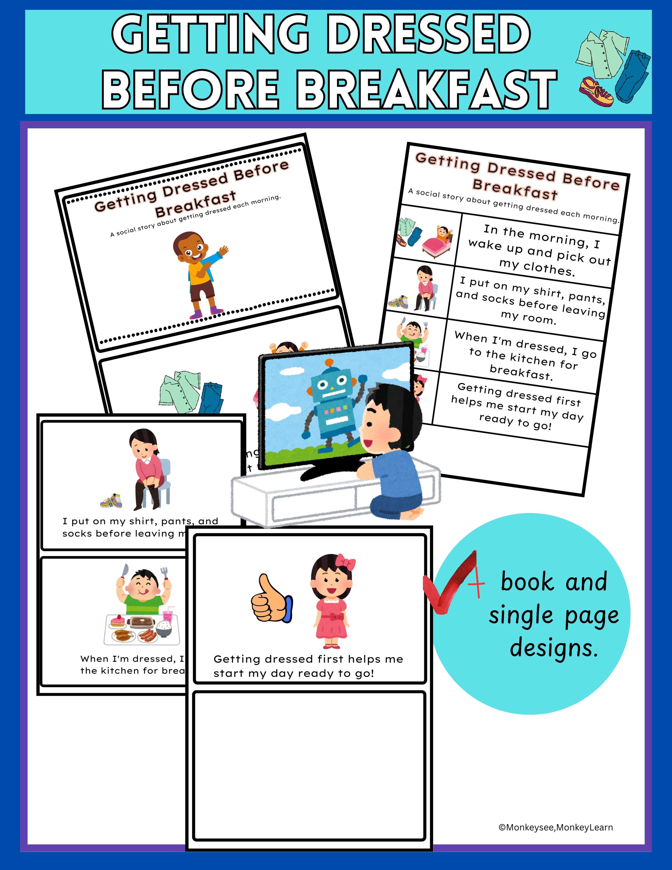 Social Stories- Home Routines and Rules - Etsy