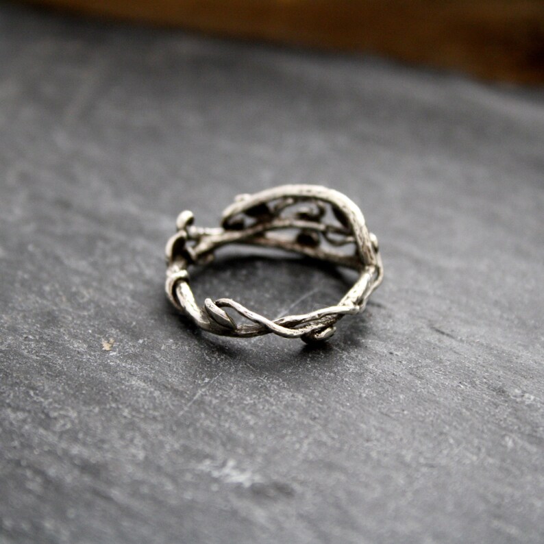Fairy Vine Branch Elvin Ring Delight Branch Band Twig Rings - Etsy